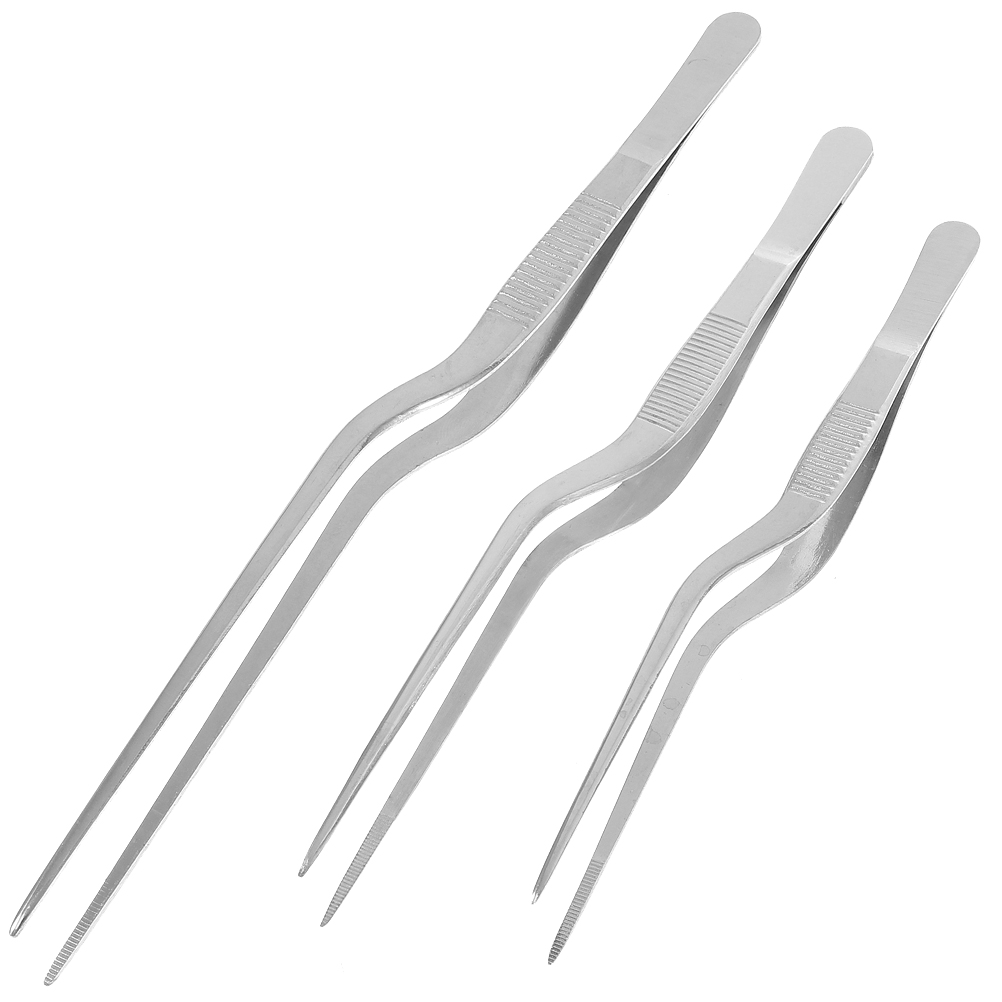 Tongs Cooking Food Bone Stainless Steel Metal Clip Pliers Face Kitchen ...