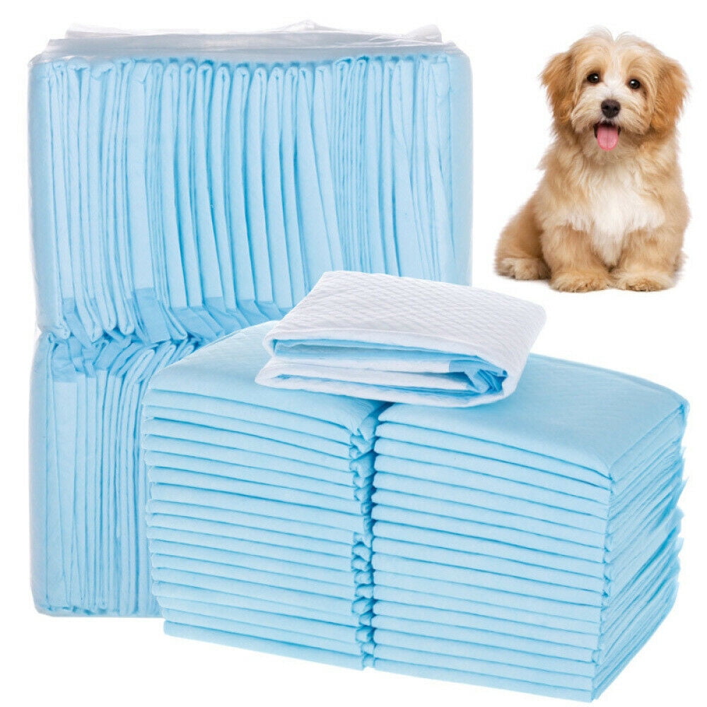 100 Pcs Super Absorbent Pee Pads, Disposable Cage Liner Diapers, Small ...