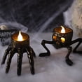 Classic Black Halloween Tea Lights, Creative Skeleton Hand LED Lamp ...