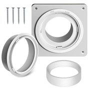 Dryer Dock Quick Connect and Release Dryer Vent Adapters with Flexible ...