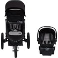 Monbebe Rebel II Travel System, Gray and Black Pinstripe - Walmart.com