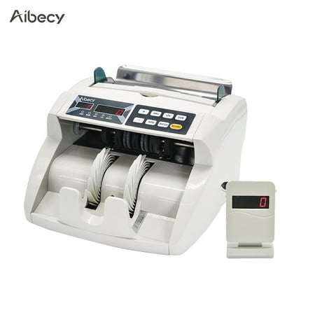 Aibecy Desktop Multi-Currency Automatic Cash Banknote Money Bill ...
