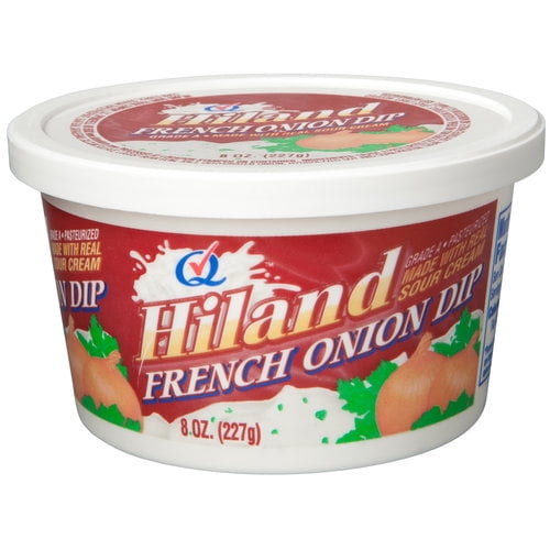 Hiland French Onion Dip, 8 oz. - Walmart.com