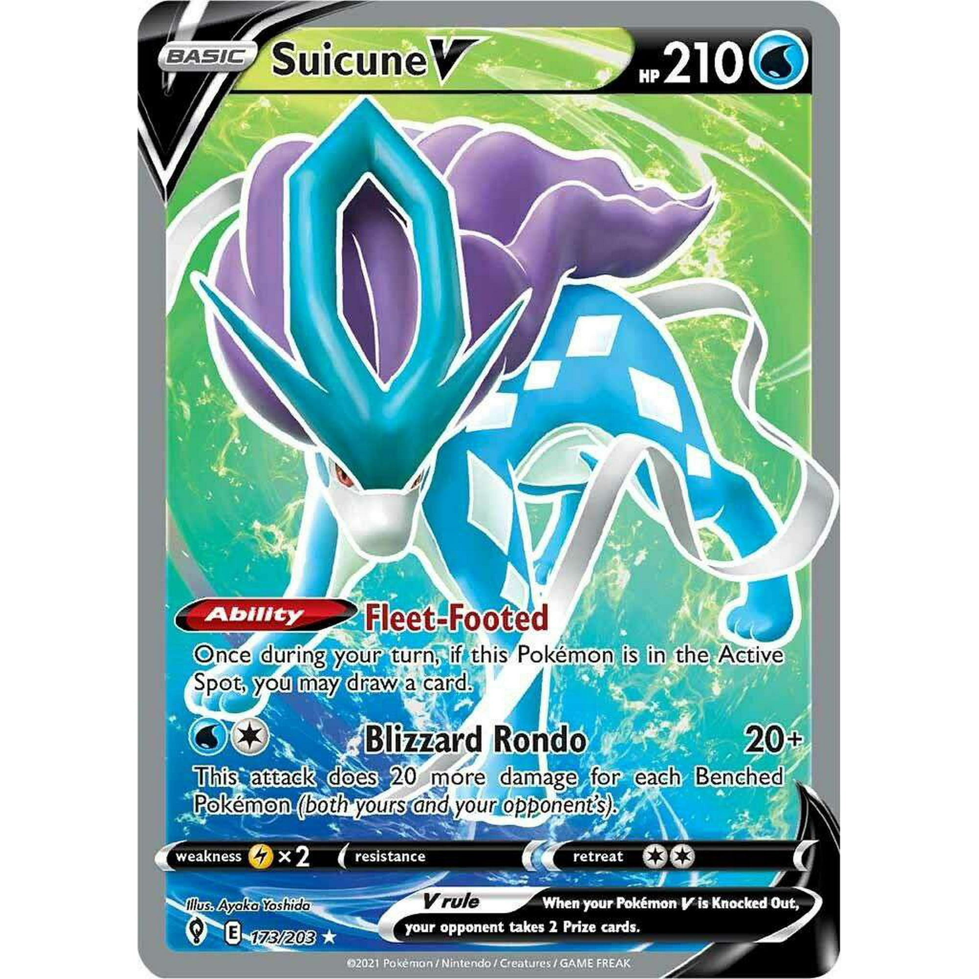 Pokemon Suicune Card Ex