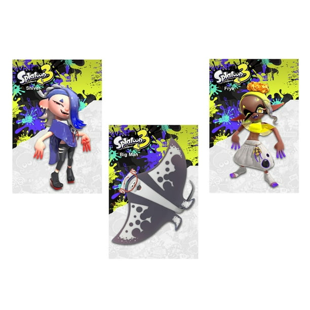 Splatoon 3 amiibo Sprawl 3 tarjeta amiibo Splatoon amiibo 1-3 universal ...