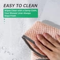 Extra Wide Clear Shower Curtain 108x72 Inches, Heavy Duty PEVA Wrap ...
