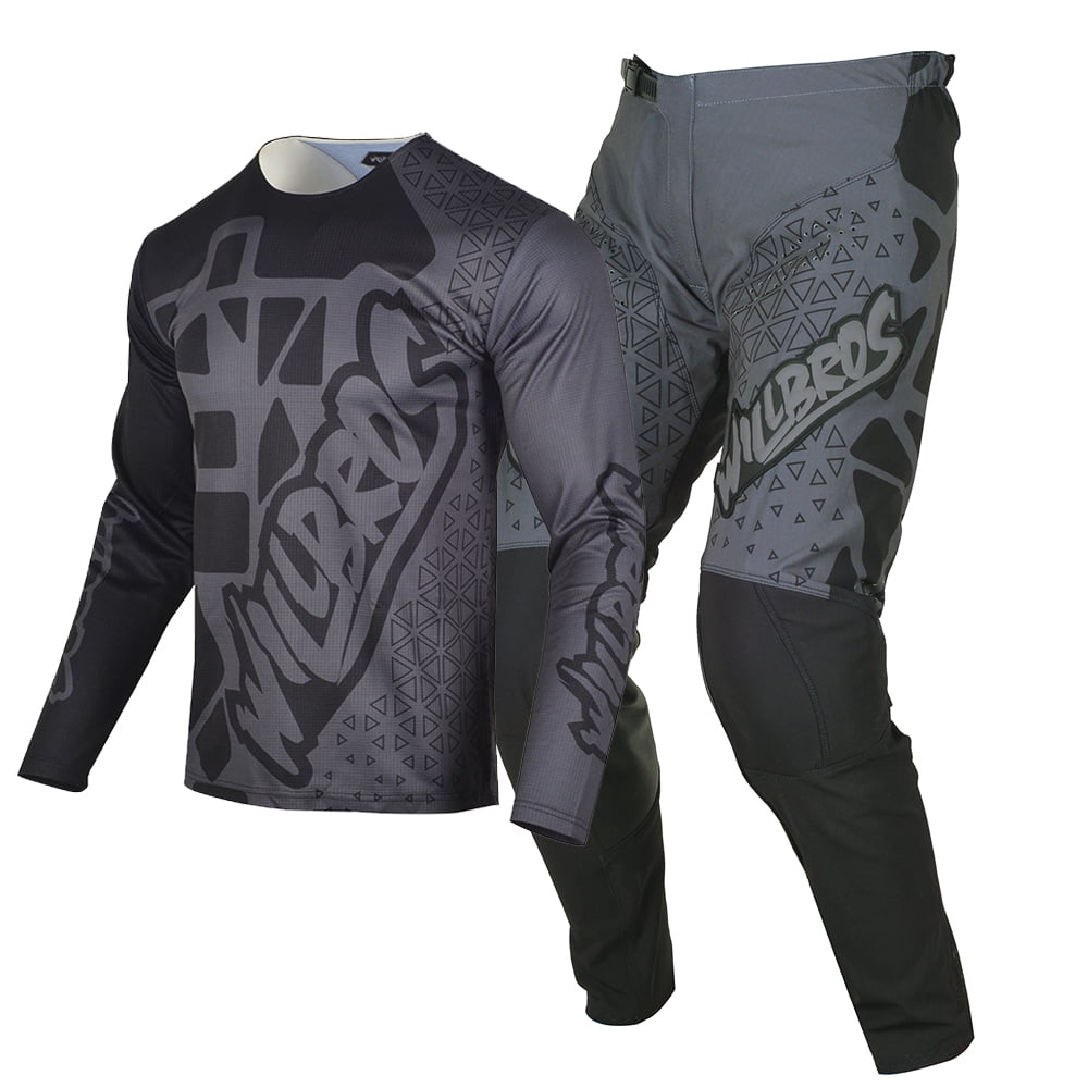 Willbros MX Jersey and Pant Combo Motocross Offroad Gear Set Dirt Bike ...
