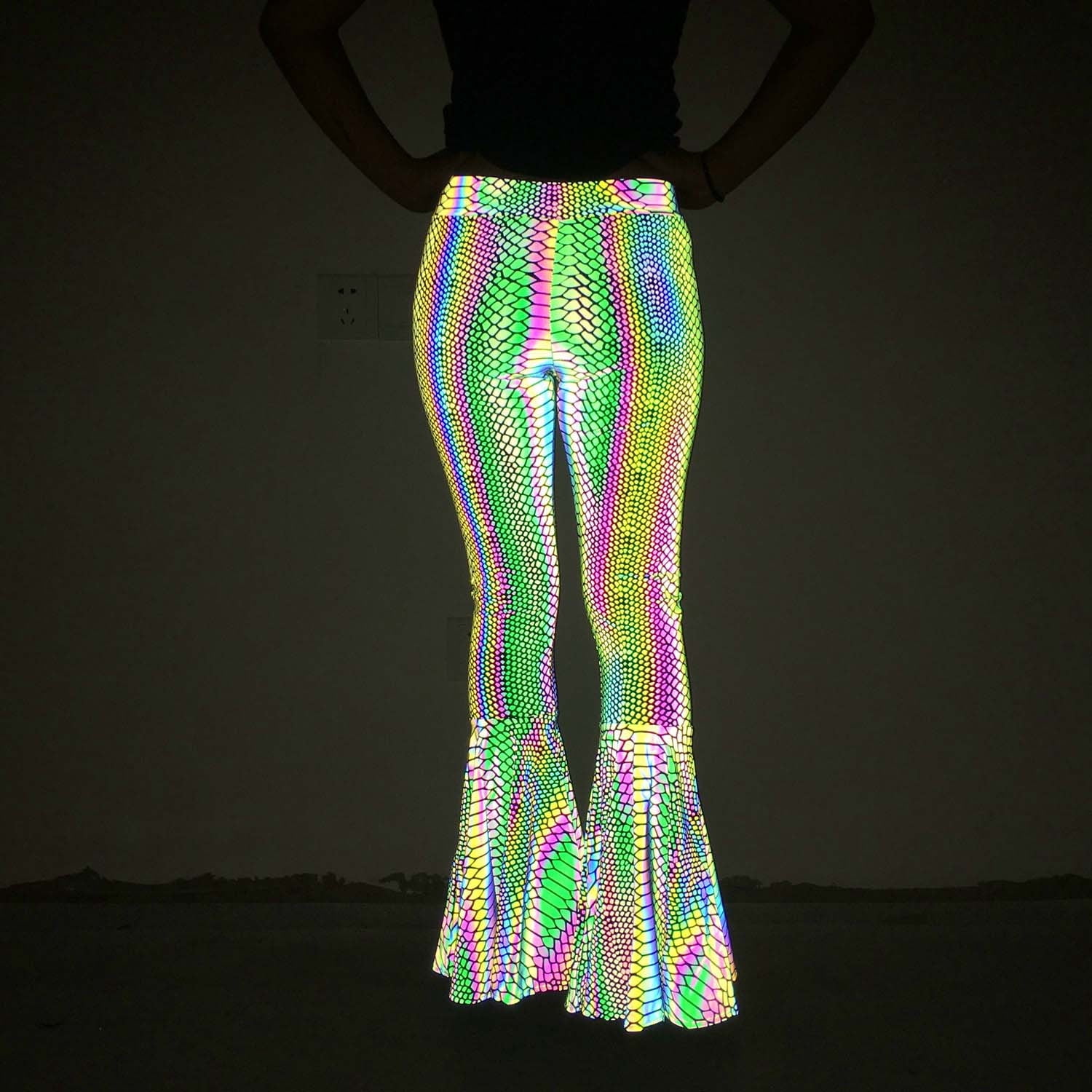 Idoravan Women's Plus Size Pants Clearance Womens Cool Sexy Stage ...