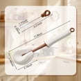 2-in-1 Long Handle Bottle Brush Set with Straw Brush for Baby Bottles ...