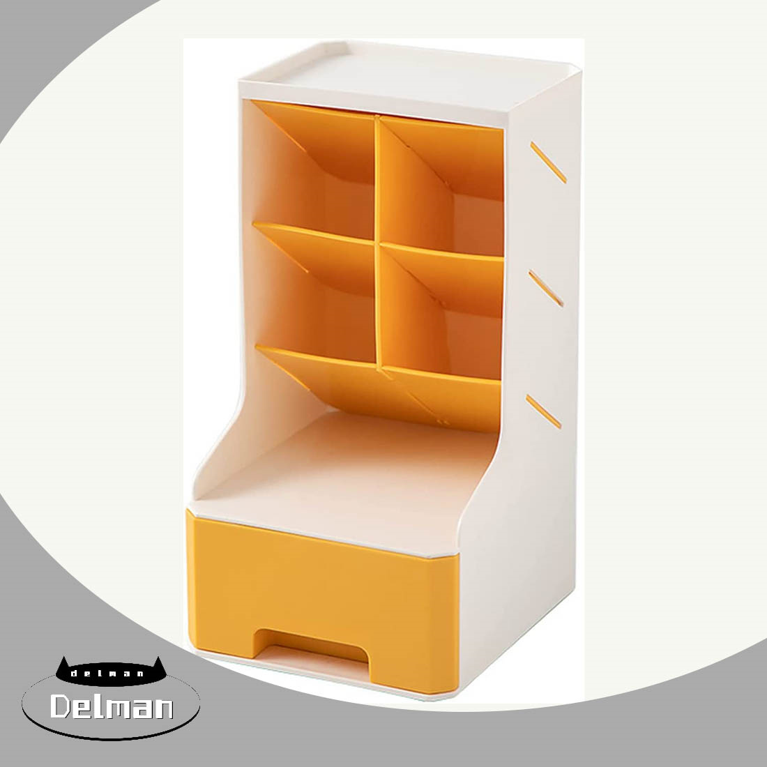 Magazine File Storage,Document Organizer with Drawer,Removable Slanted ...