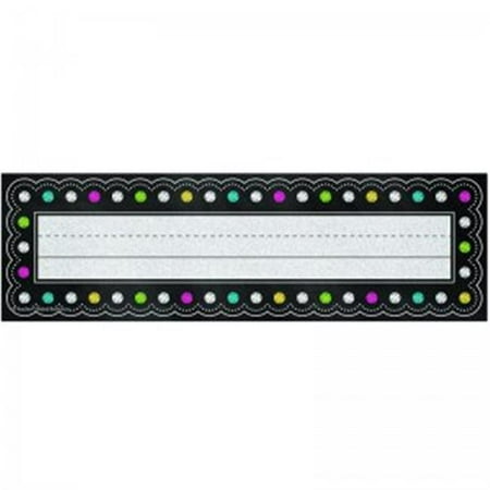 Chalkboard Brights Flat Name Plate - Pack of 5 | Walmart Canada