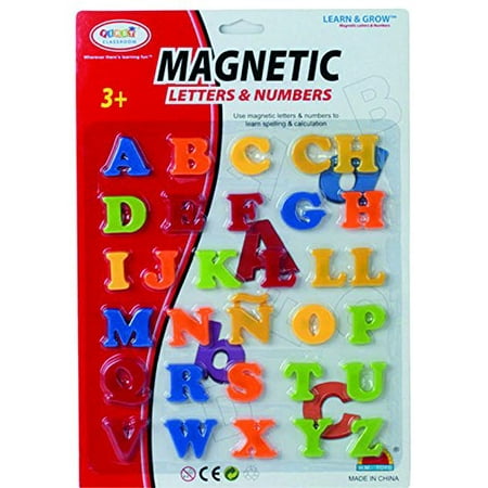 First Classroom Magnetic Capital Spanish Letters in a Blister Card, 1.2 ...