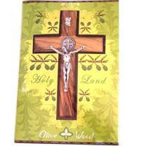 St. Benedict Olive Wood Crucifix Cross (6 1/2 INCH) - Walmart.com
