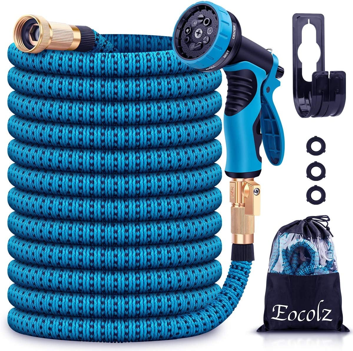 Garden Hose 75ft Expandable Water Hose Lightweight Flexible Hose ...