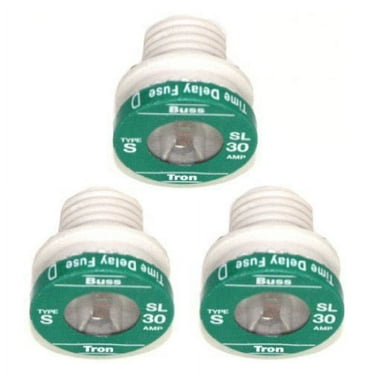 Bussmann - Cooper SL-20PK4 4 Count 20 Amp Time Delay Plug Fuses ...