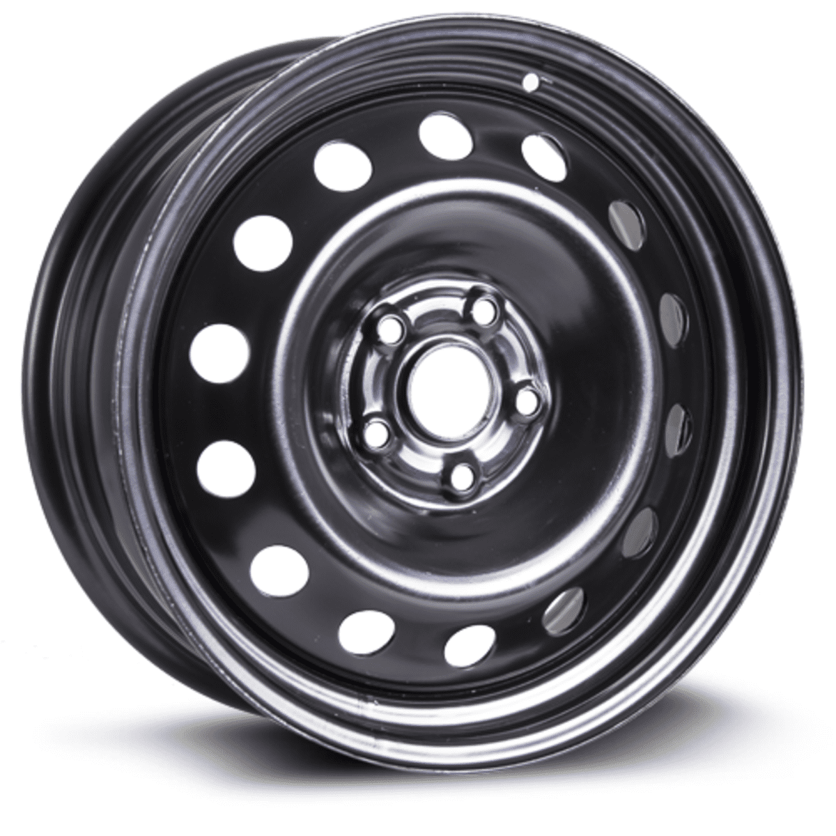 Aftermarket Steel Rim 17X7, 5X112, 57.1, +45, black finish (MULTI ...