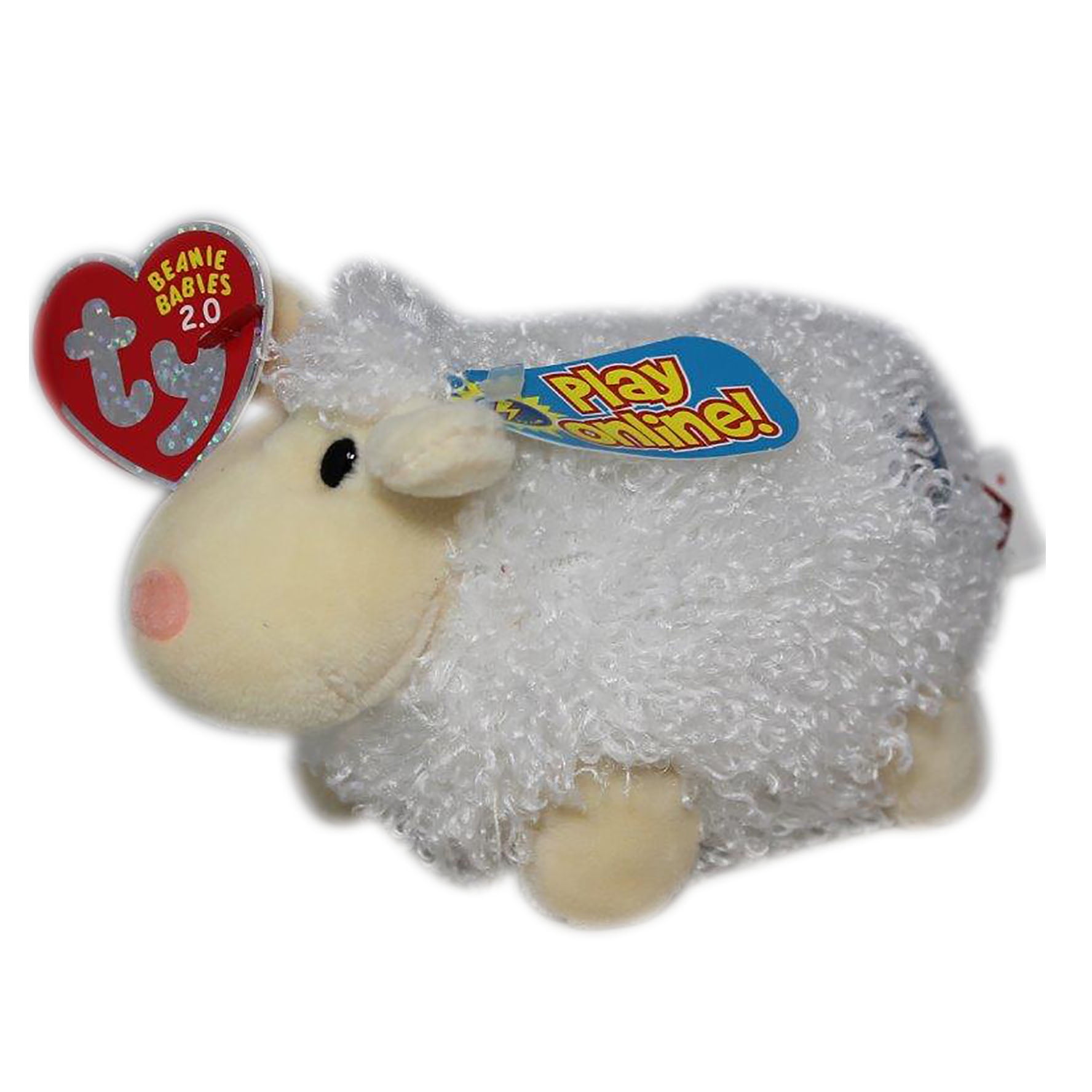 Ty 2.0 Beanie: Woolsy the Sheep | Stuffed Animal - Walmart.com