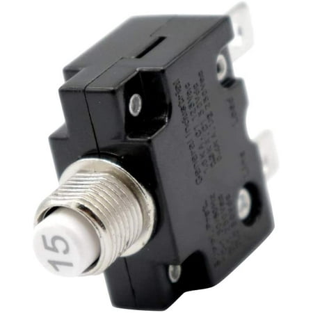 Push Button Circuit Breaker for 12V 24V 50V volts DC or 120V-240V AC ...
