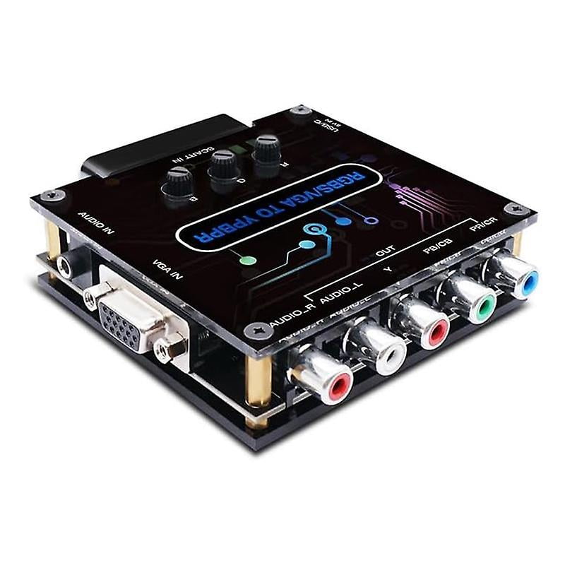 RGBS VGA SCART to YPBPR Component Converter, Video Signal Transcoding ...