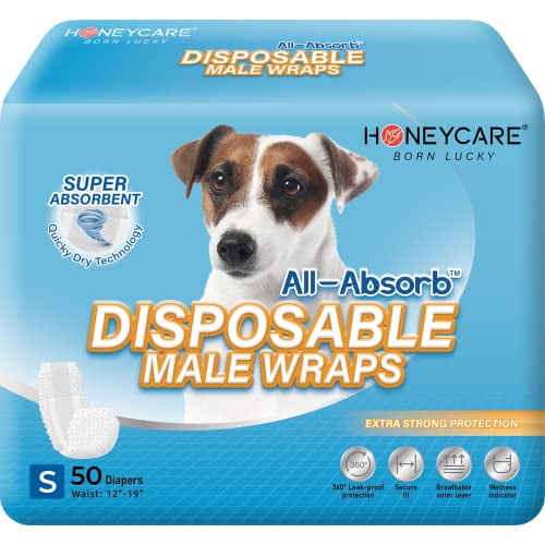 Click here for Honey Care All-Absorb A26 Male Dog Wrap  50 Count... prices