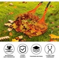 Leaf Grabber Rake with Long Handle,Metal Leaves Rakes,Lightweight Leaf ...