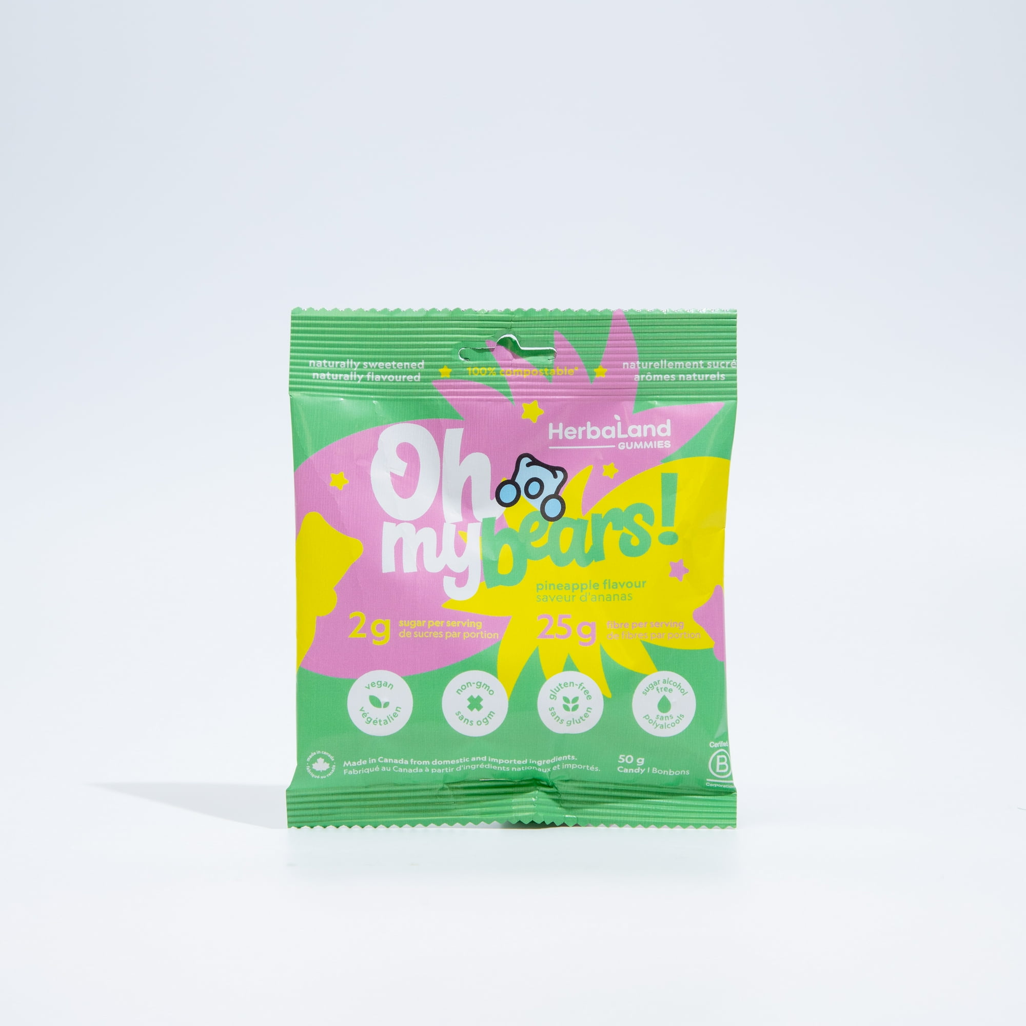 Click here for Herbaland Oh My Bears! Pineapple 50g prices