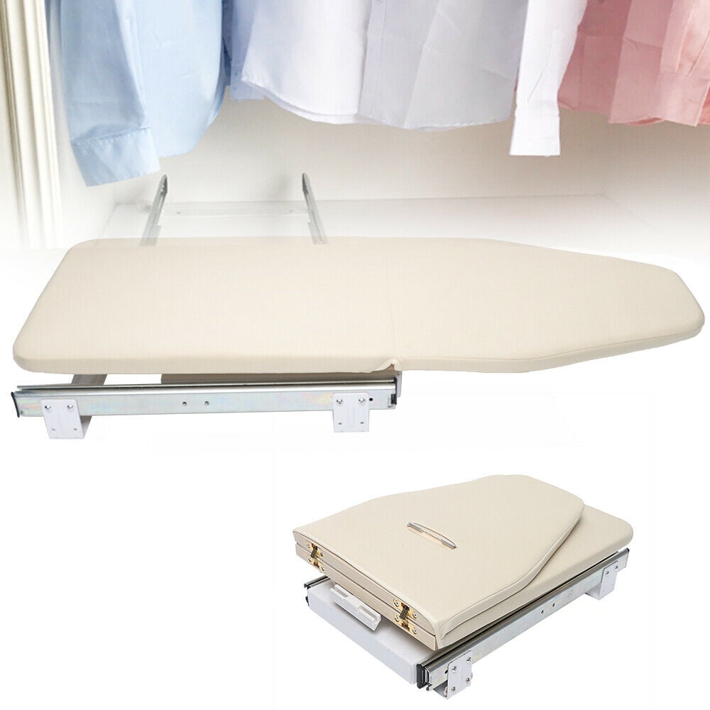 CNCEST Pull-Out 180°Rotation Retractable Ironing Board Closet Stow Away ...
