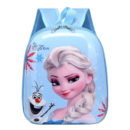 Kids Elsa Princess Backpack Water Resistant Kindergarten Bag Anime ...