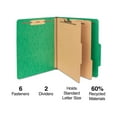 CintBllTer Moisture Resistant Classification Folder, 2-Dividers, 2.5 ...