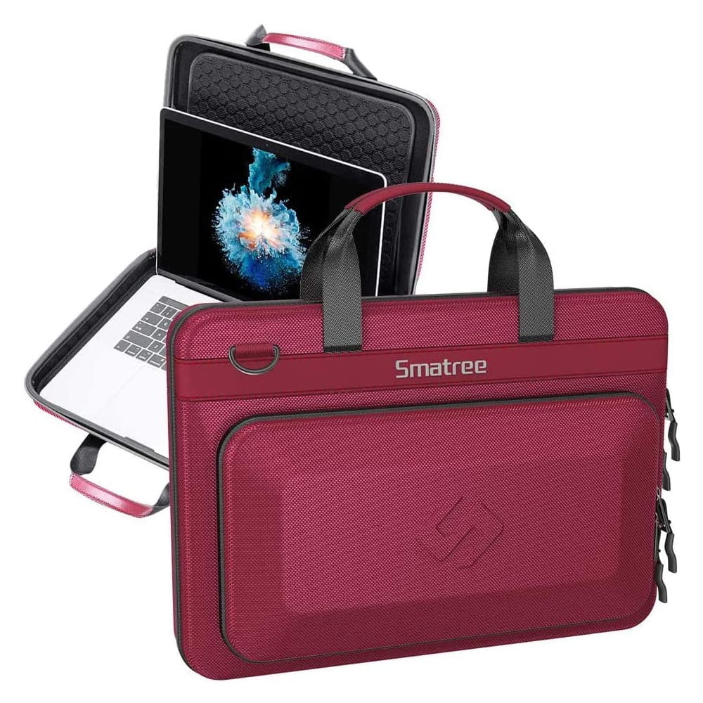 Laptop Hard Carry Case Compatible for 16 inch MacBook Pro 2019 Red Bag ...