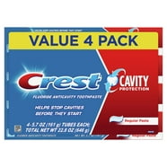 Crest Toothpaste Liquid Gel Cavity Protection, Mint Flavor, 8.2oz, 3 ...