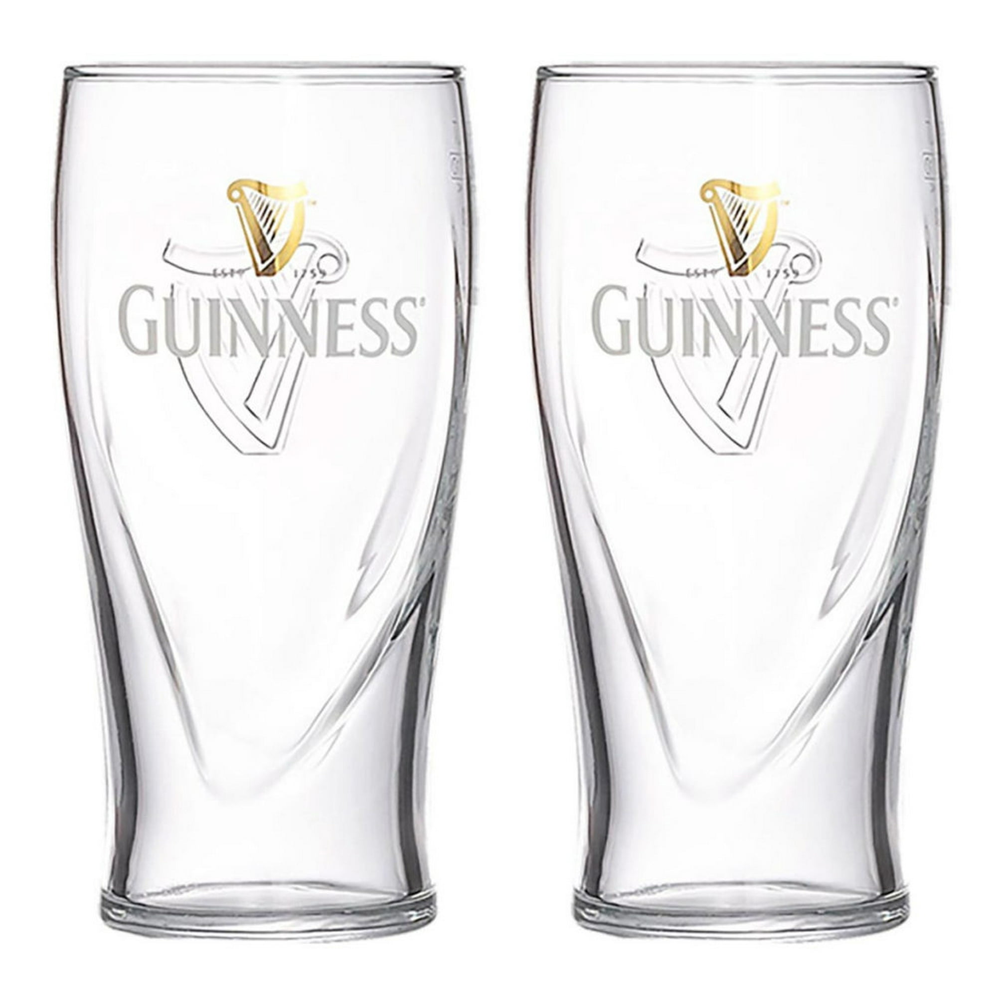 Click here for Guinness - Embossed Pint Glass Pack (2-Pack) prices