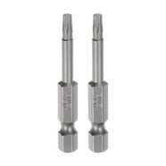 Uxcell TS25 Magnetic Security Star 5 Point Torx Screwdriver Bit 1/4 ...