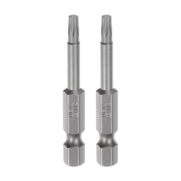 Uxcell S1 Magnetic Square Screwdriver Bit 1/4" Hex Shank 2" Length Screw Driver - Walmart.com