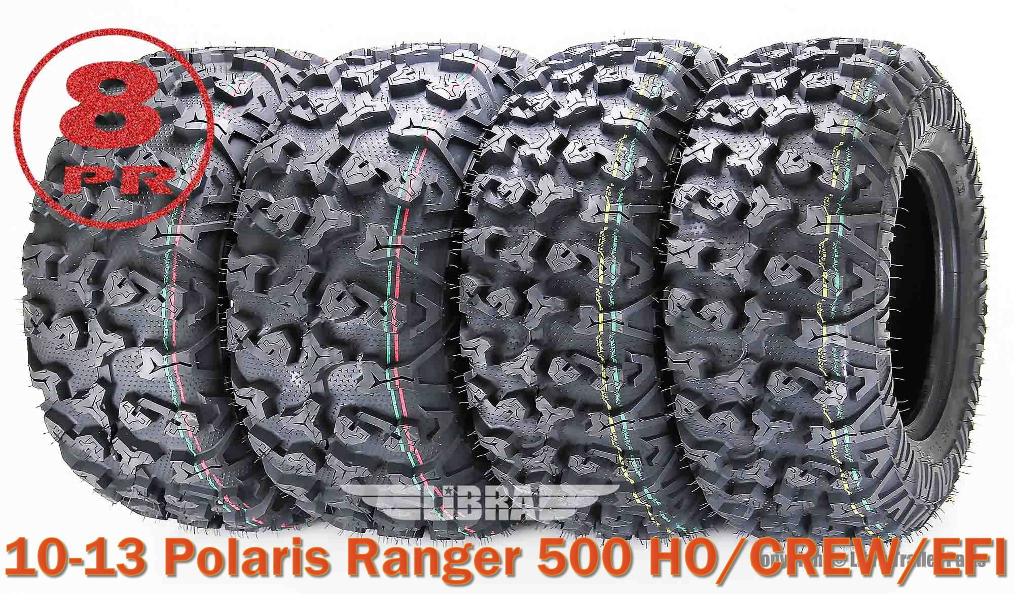 FREE COUNTRY 8PR Premium ATV Tires 25x10-12 & 25x11-12 fit 10-13 ...