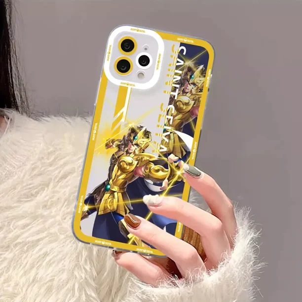 Funda De Teléfono Cartoon Saint Seiya Para iPhone 15, 14, 13 | Bodega ...