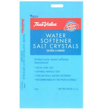 Diamond Crystal Bright & Soft Water Softener Salt Pellets, 25 Lb ...