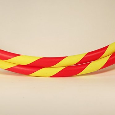 Play Perfect Hoop 16mm Hula Hoop - Collapsible - Red and Orange ...
