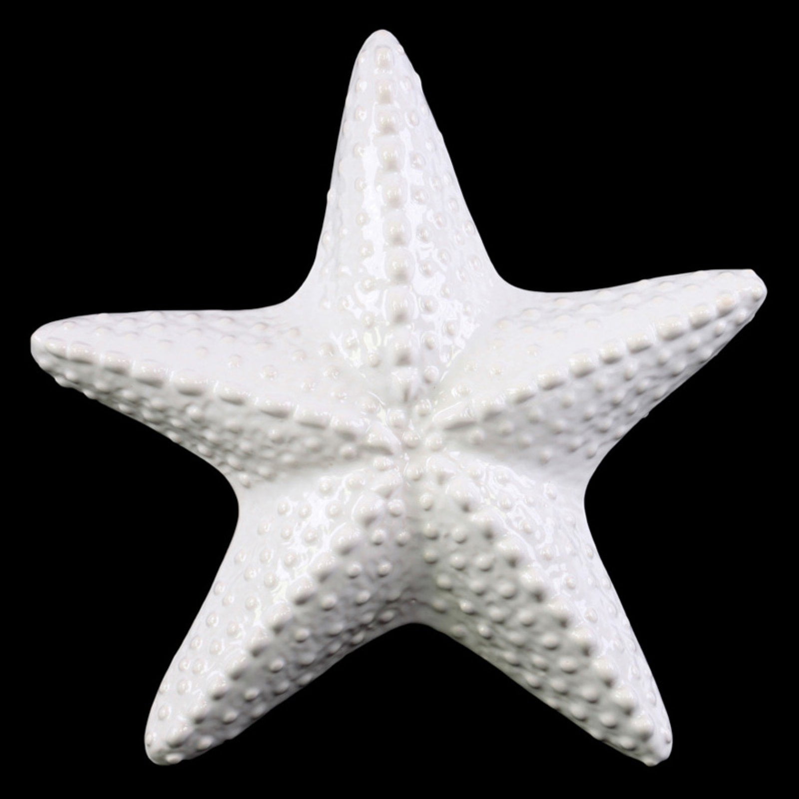 Urban Trends Red Knobbed Ceramic Sea Star Sculpture - Walmart.com