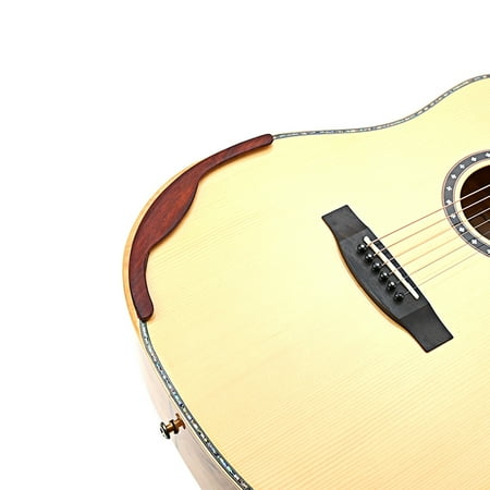 Red Guitar Arm Rest with Mounting Tape Self-adhesive Replacement Rest ...