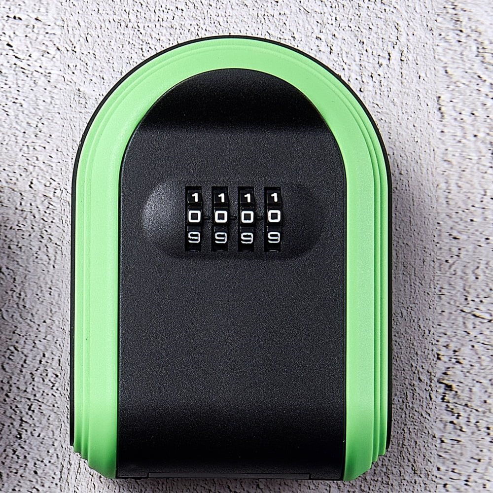 Temporary Lockable Key Cabinet 4-digit Password Lightweight Plastic ...