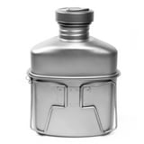 Free Shipping! GRITR Titanium Canteen Mess Kit, Camping Open Fire ...