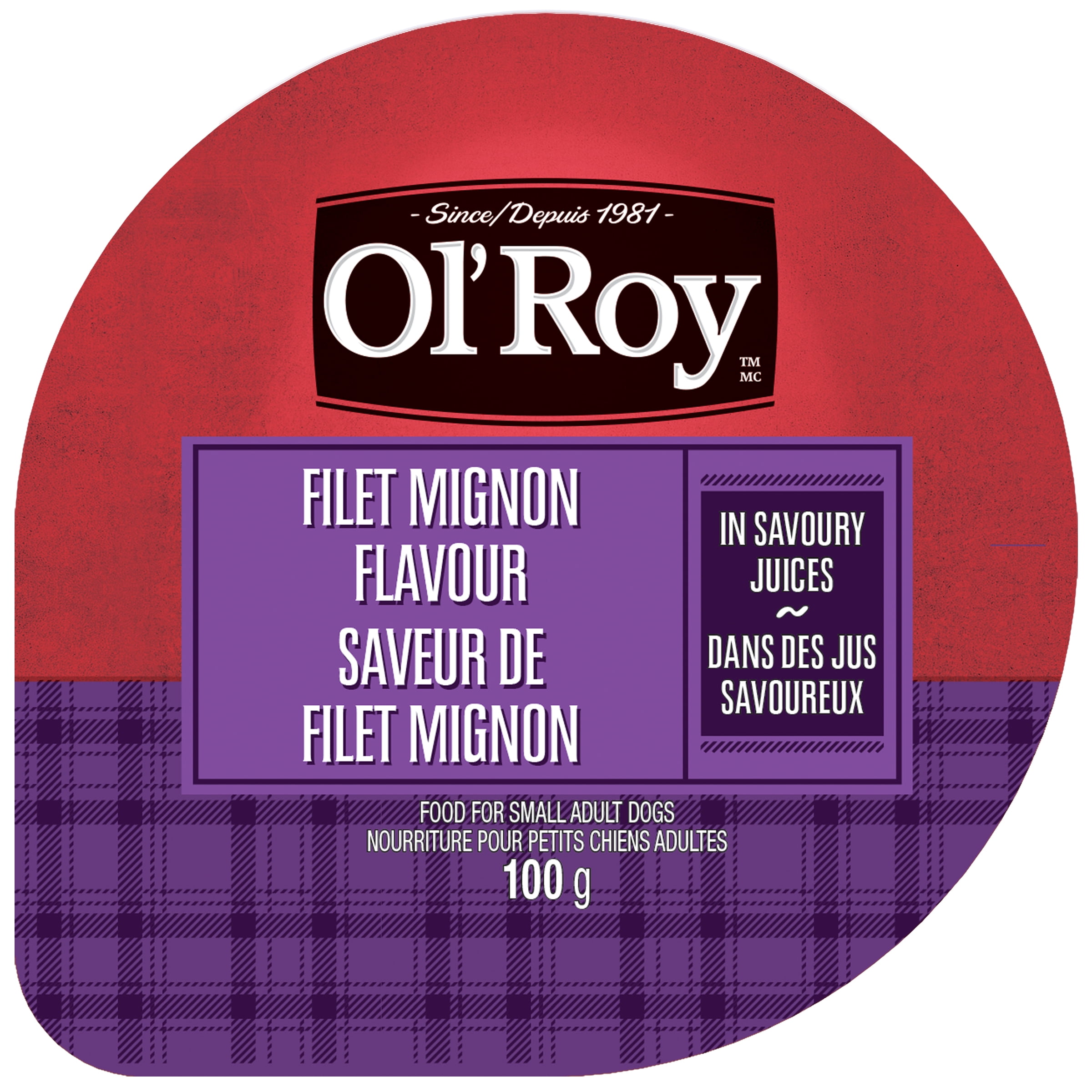 Ol' Roy Filet Mignon Loaf in Savoury Juices Wet Dog Food for Small ...