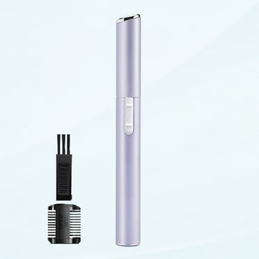 2 Pcs Electric Eyebrow Trimmer Women Face Razors Mini Shaver Battery ...