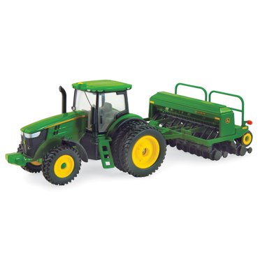John Deere Toy Truck And Toy Tractor Set, 2017 Ford F350 & 5075E ...