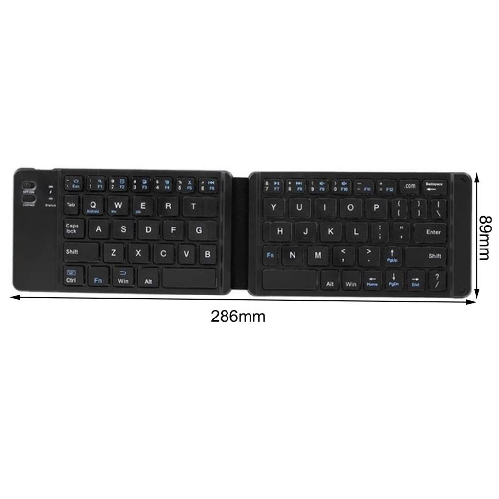 Folding BT Keyboard Pocket size Scissor Switch Keyboard Compatible With Folding BT Keyboard Pocket size Scissor Switch Keyboard Compatible With