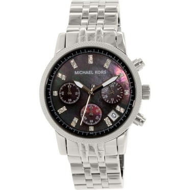 Michael Kors Women's Runway MK6163 Rose Gold Stainless-Steel Quartz ...