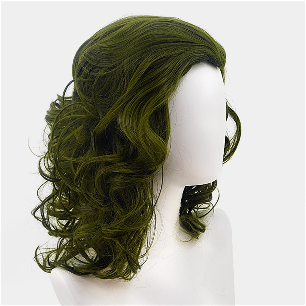 Buy Heka Ebk 14in Joker Movie Wig Mens Green Clown Wig Layered Anime ...