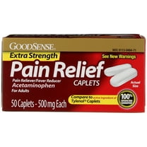 GoodSense Migraine Relief Caplets, Acetaminophen, Asprin and Caffeine ...