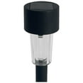 (10 pack) Mainstays Solar Powered Black Classic Column LED Path Light ...